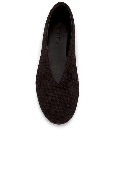 Bottega Veneta Rosa Ballerina Flat