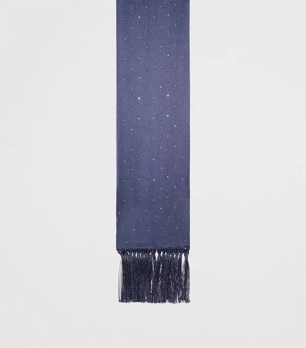 TOM FORD Silk Studded Scarf