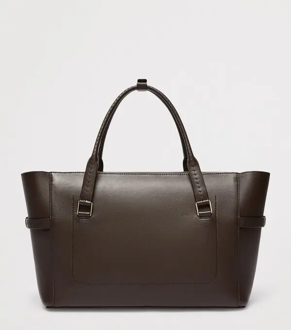 Max Mara Leather Margeux Top-handle Bag