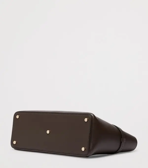 Max Mara Leather Margeux Top-handle Bag