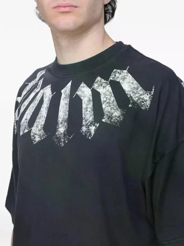Palm Angels Logo-print Cotton T-shirt