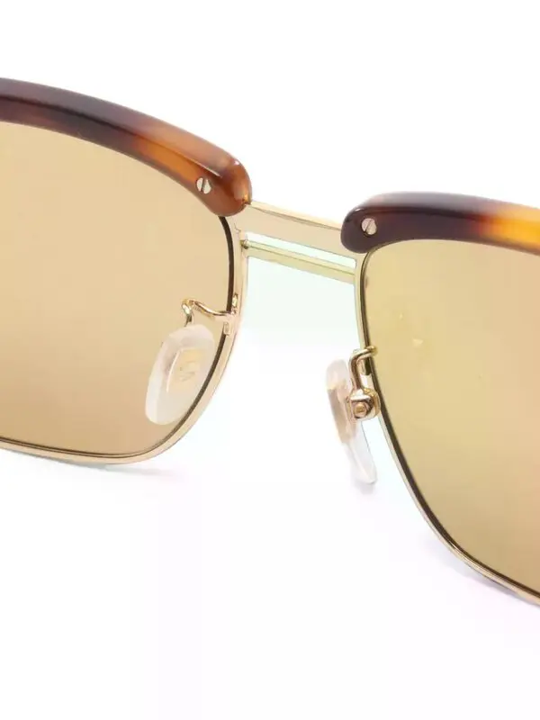 Gucci 2010s Rectangle-frame Sunglasses