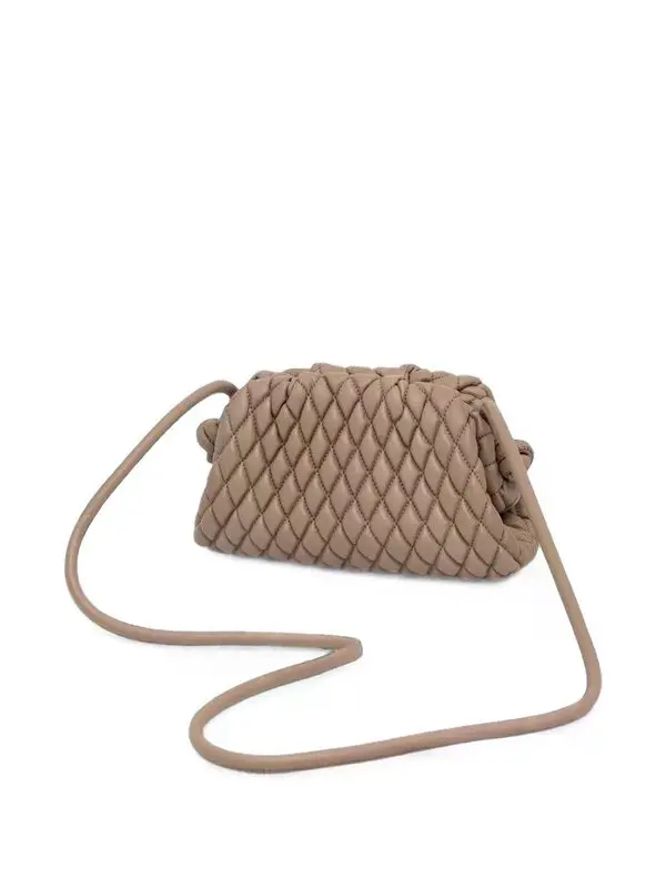 Moschino Quilted Leather Shoulder Bag