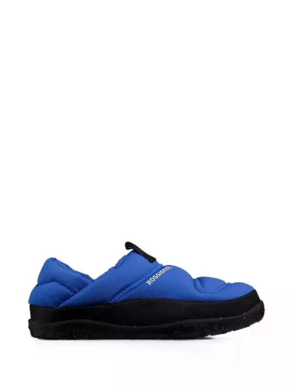 Rossignol Quilted Slippers - Blue