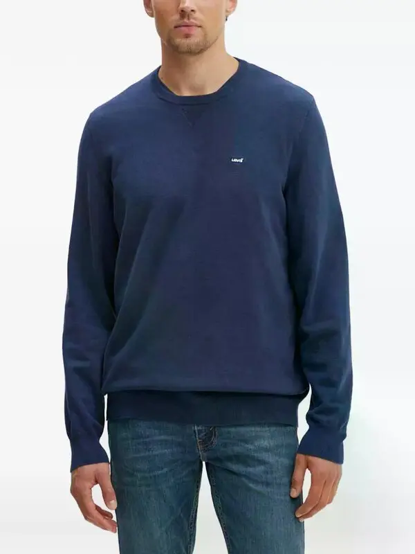 LEVI'S Housemark Crew-neck Top - Blue