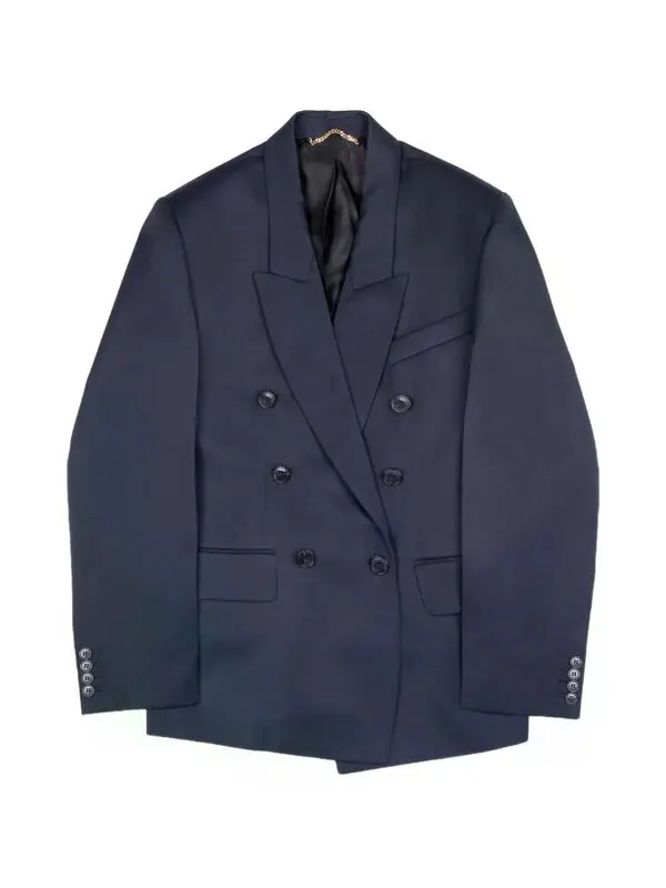 Victoria Beckham Double-breasted Tailored Jacket - Blue