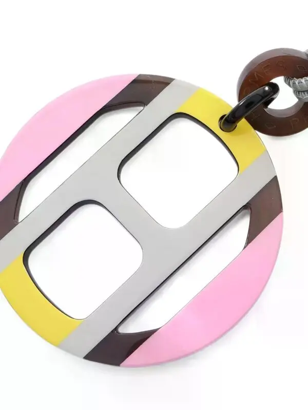 Hermès 2010s H Equip Necklace - Grey