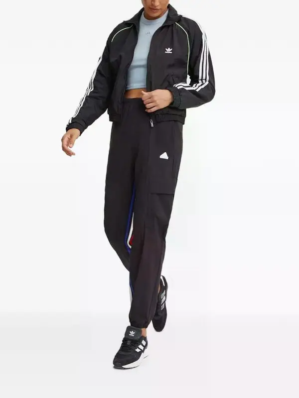 Adidas Side-stripe Zip-up Sweatshirt