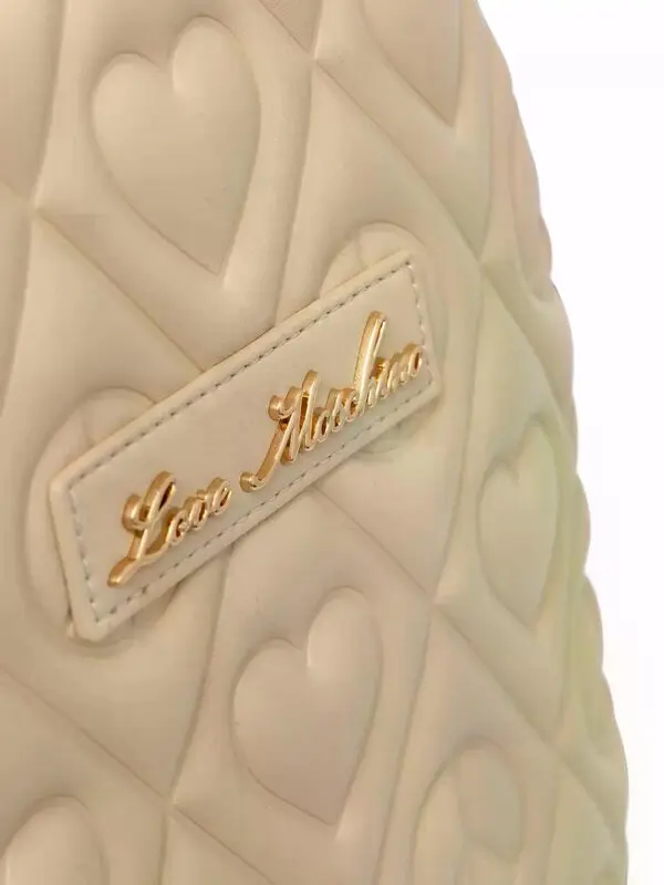 Moschino Heart-quilted Backpack