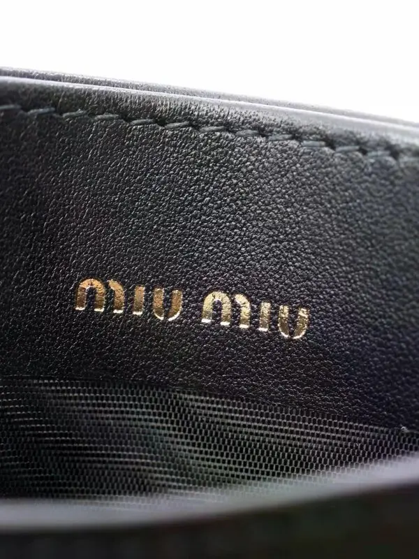 Miu Miu 2020s Logo-plaque Card Case