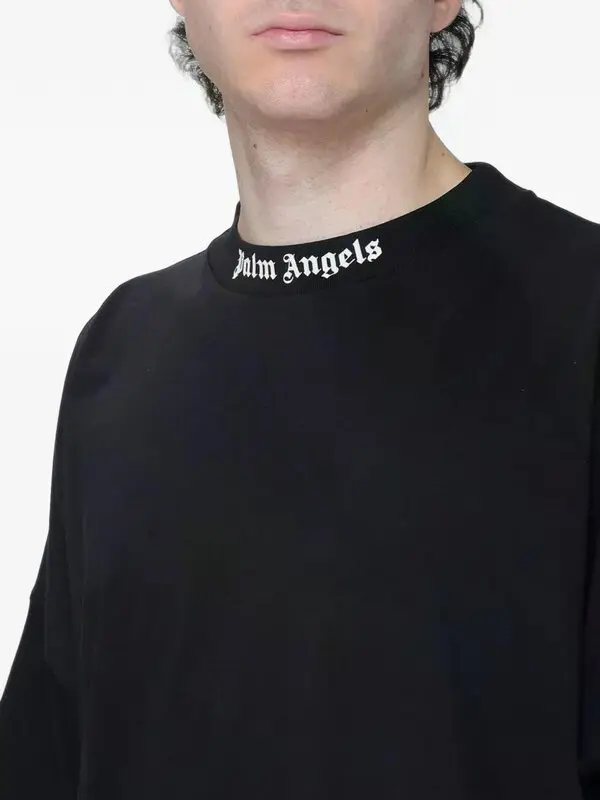 Palm Angels Logo-print Cotton T-shirt