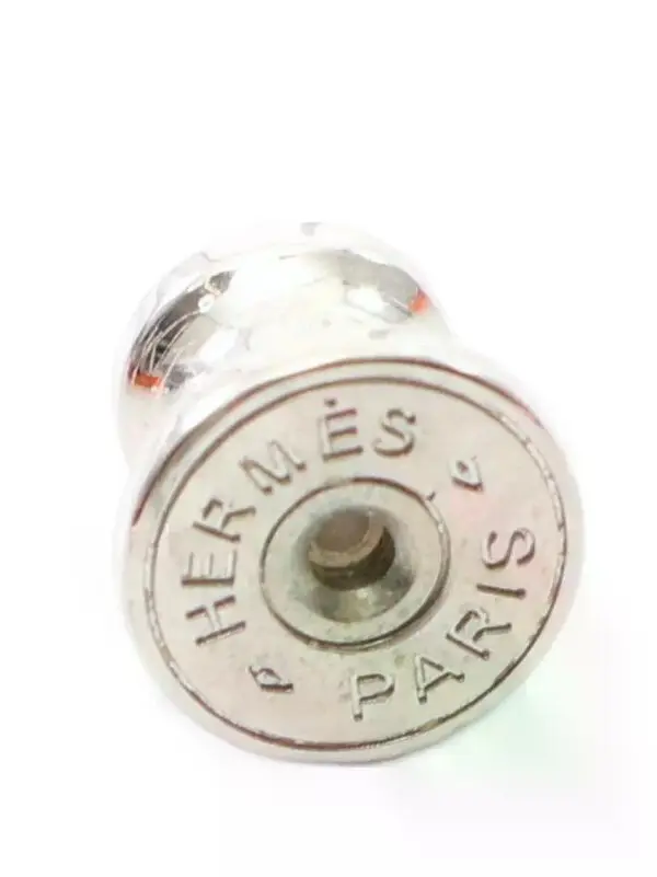 Hermès H-equip Buffalo-horn Earrings