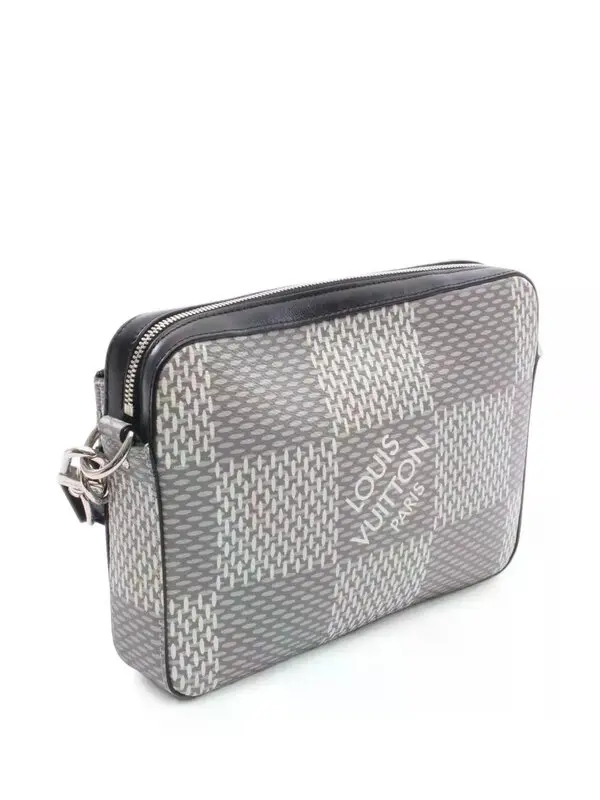 LOUIS VUITTON 2020 Damier Graphite 3d Antarctica Messenger Bag