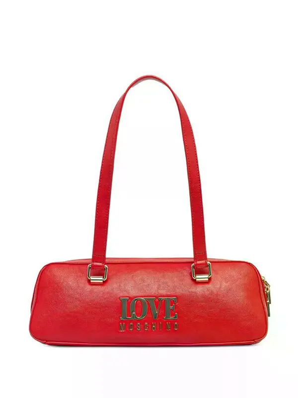 Moschino Logo-plaque Tote Bag - Red