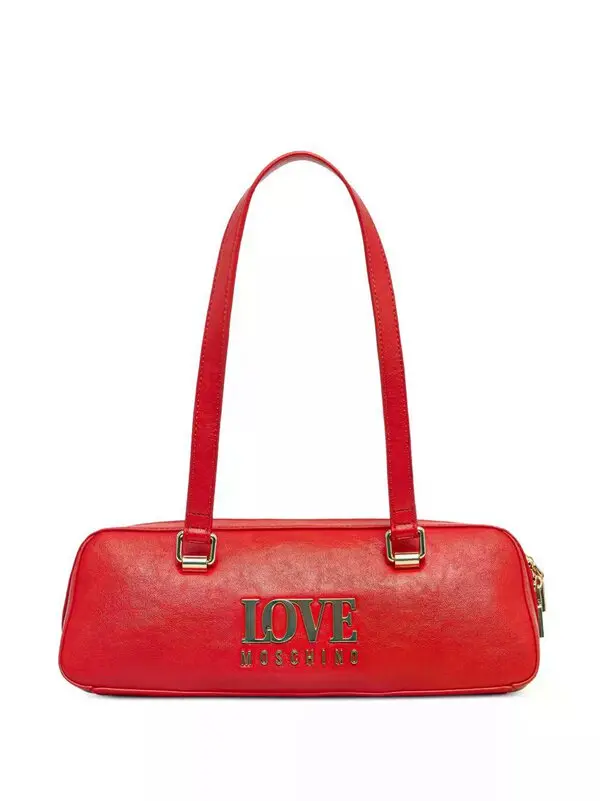 Moschino Logo-plaque Tote Bag - Red