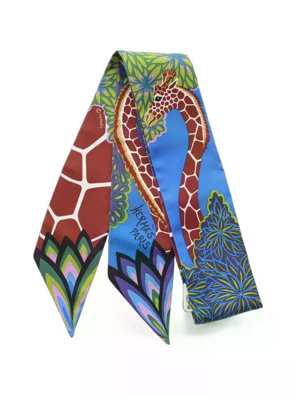 Hermès Twilly The Three Graces Ribbon Scarf
