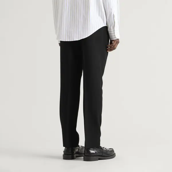 AMI Paris Wool Elasticated Trousers