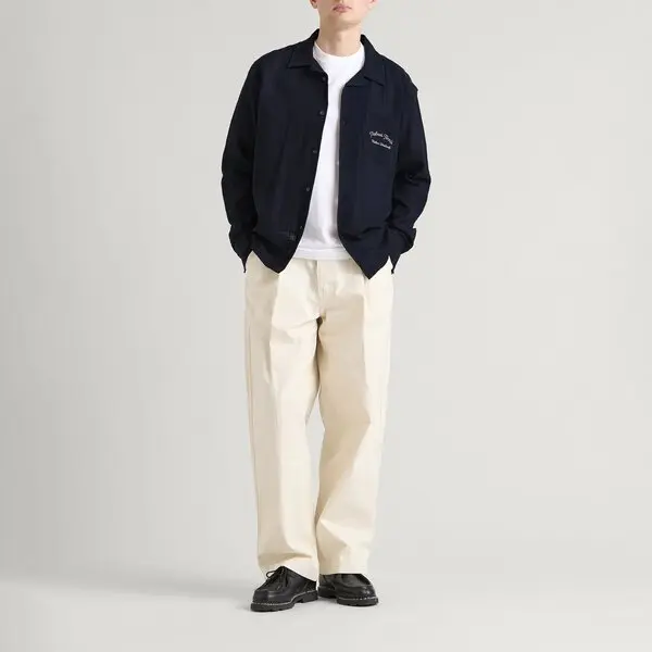 PALMES Western Camp Collar Shirt
