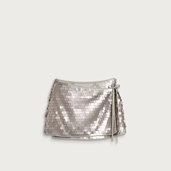 HOSBJERG Delilah Sequin Mini Skirt