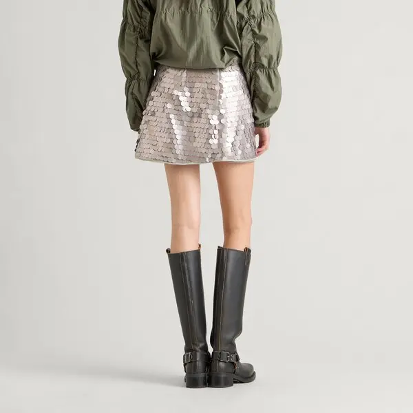 HOSBJERG Delilah Sequin Mini Skirt