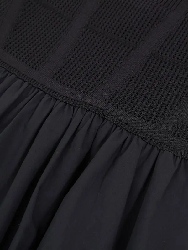 REISS Knitted Skirt Midi Dress
