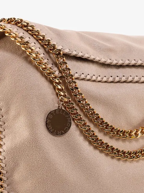 Stella McCartney Falabella Shaggy Deer Shoulder Bag - Beige