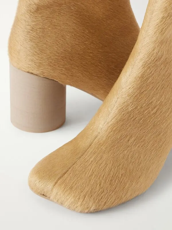 MAISON MARGIELA Calf Hair Ankle Boots