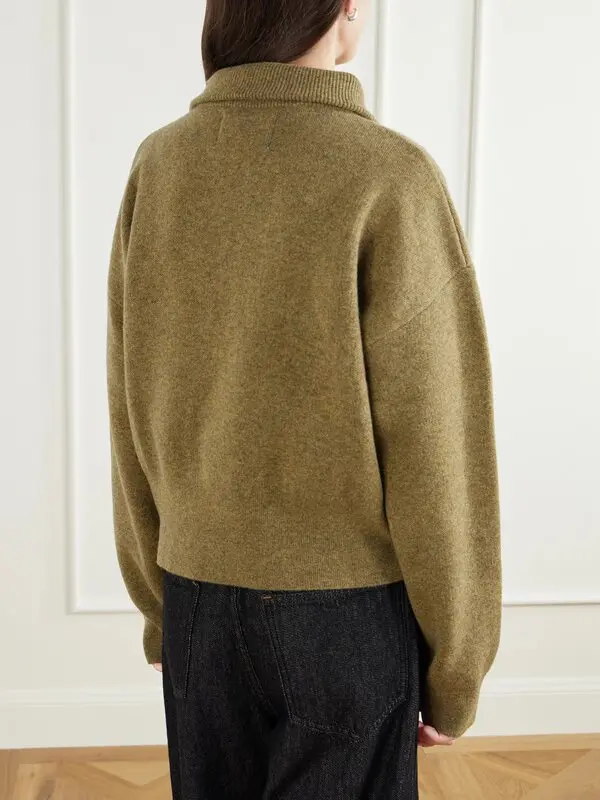 Extreme Cashmere Xtra Cute Cashmere Zipped-up Cardigan