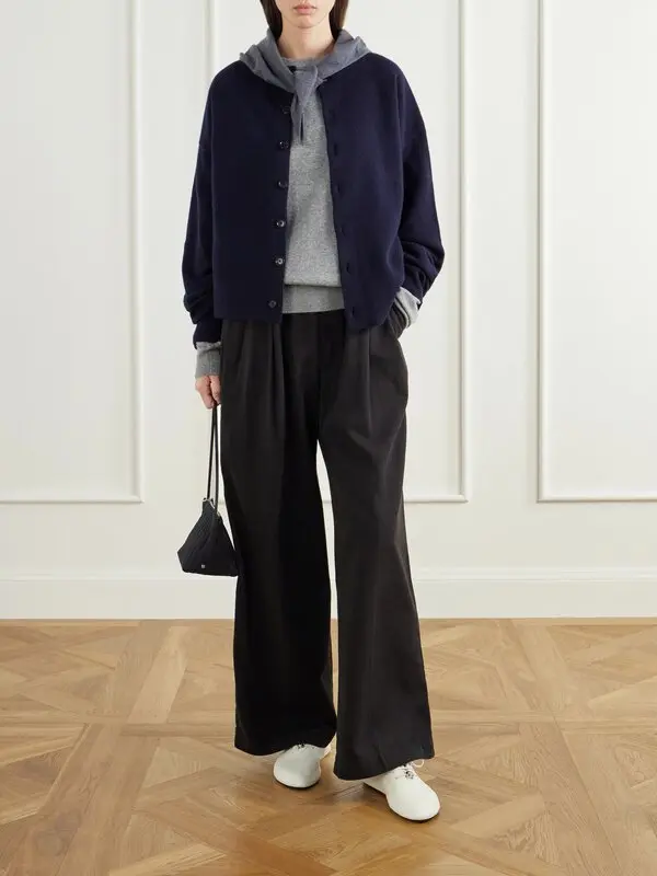 Extreme Cashmere The Be Classic Cashmere-blend Sweater