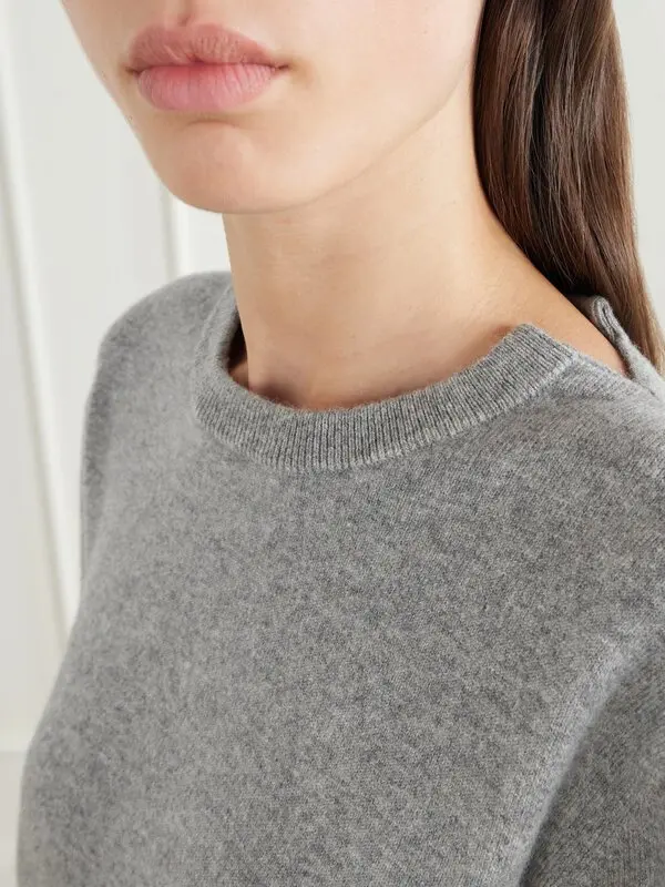 Extreme Cashmere The Be Classic Cashmere-blend Sweater