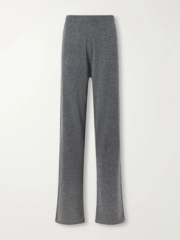 Extreme Cashmere Rush Cashmere-blend Straight-leg Sweatpants