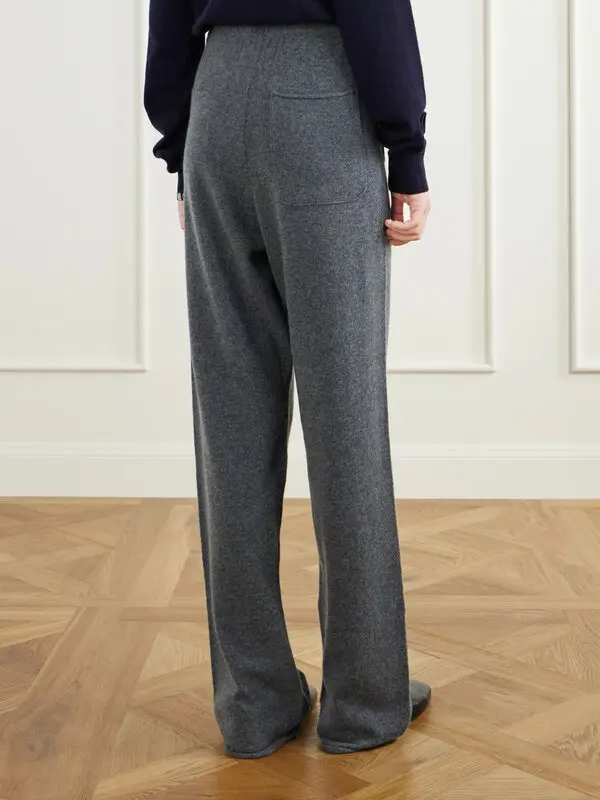 Extreme Cashmere Rush Cashmere-blend Straight-leg Sweatpants