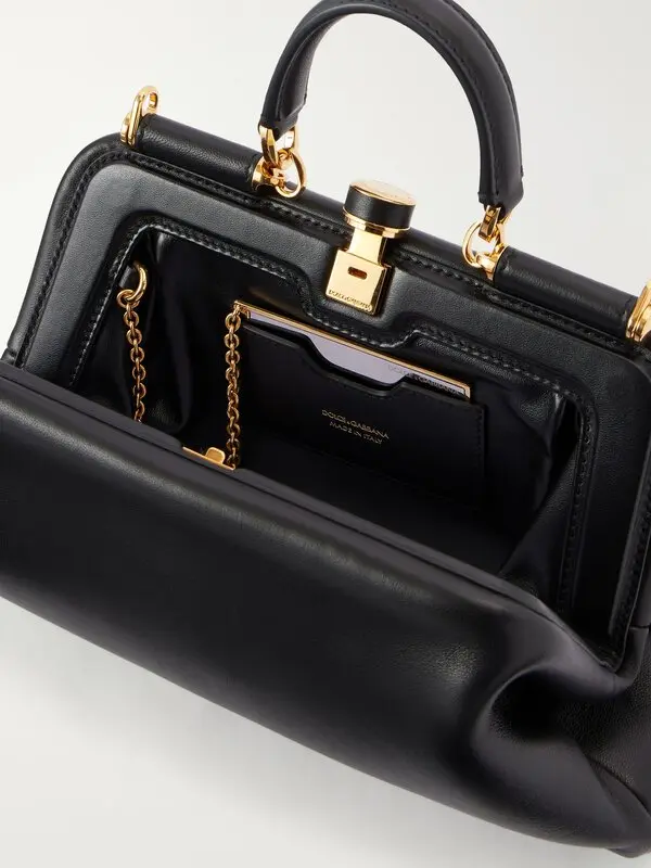 Dolce & Gabbana Grandma Medium Plongé Nappa Leather Top Handle Bag