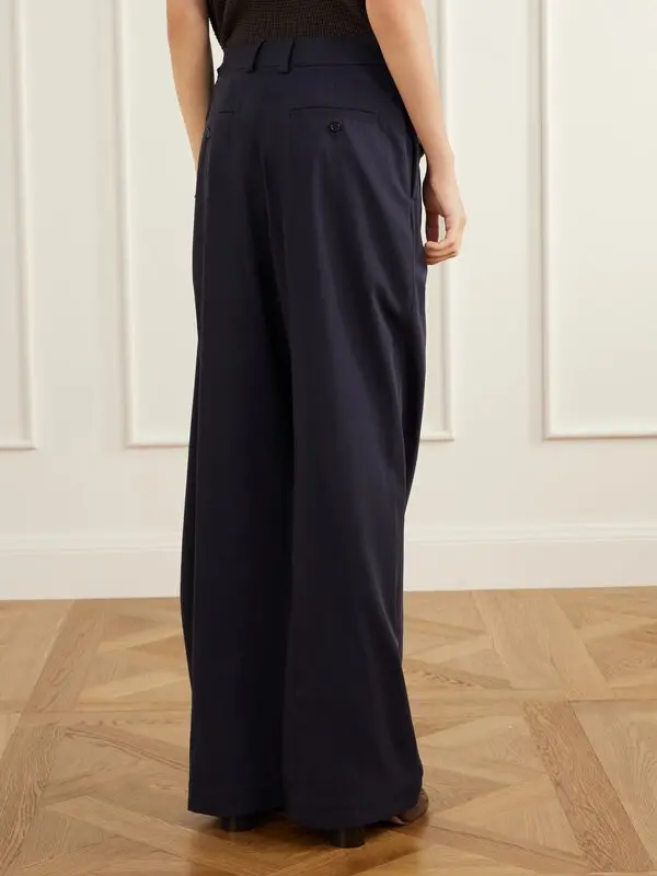 JW Anderson Cotton-drill Wide-leg Wrap Pants