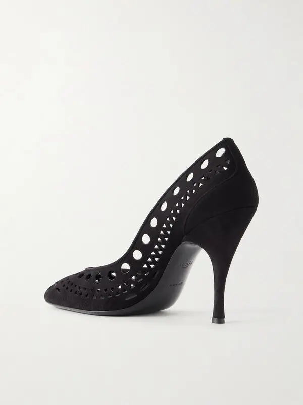 Alaïa Vienne 100 Suede Pumps