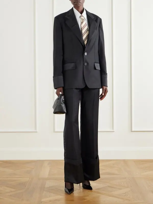 JEAN PAUL GAULTIER Wool-gabardine Blazer