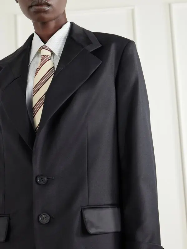 JEAN PAUL GAULTIER Wool-gabardine Blazer