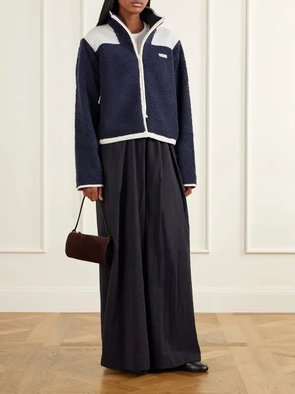 SKIMS Teddy Boxy Jacket - Blue