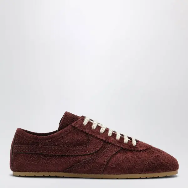 Dries Van Noten Chocolate Suede Sneakers - Brown