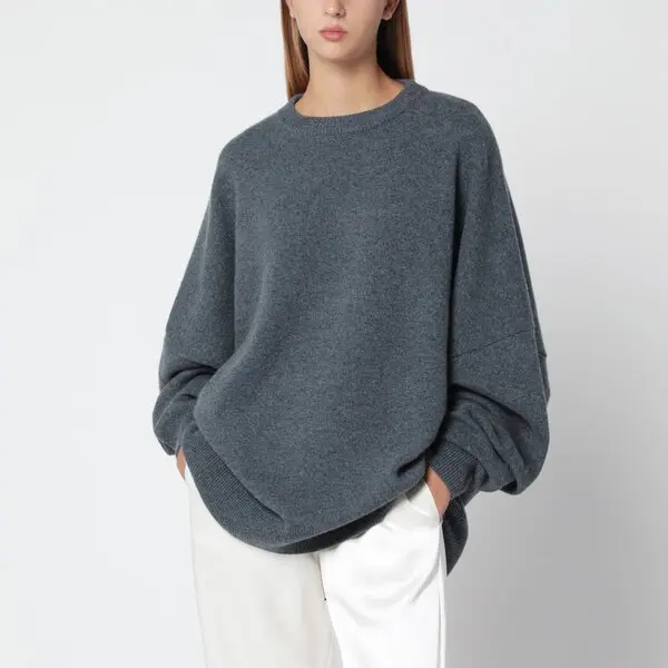 Extreme Cashmere Oversized Cashmere Sweater - Grey