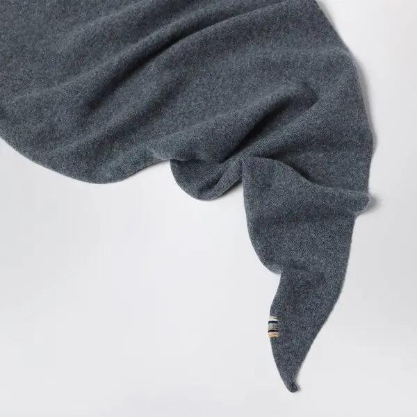 Extreme Cashmere Triangular Cashmere Scarf - Grey