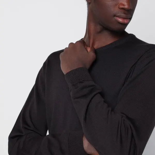 ROBERTO COLLINA Crew-neck Wool Sweater