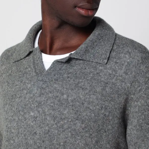 ROBERTO COLLINA Mélange Wool Sweater