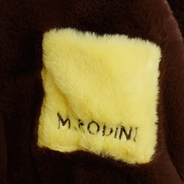 MINI RODINI Faux Fur Jacket