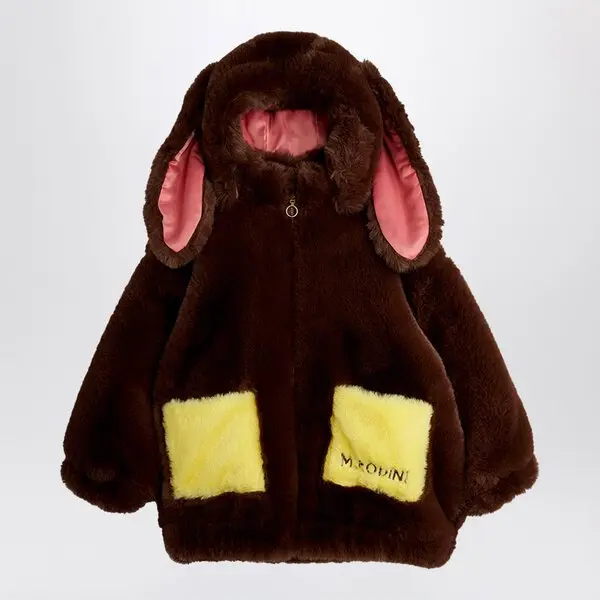 MINI RODINI Faux Fur Jacket