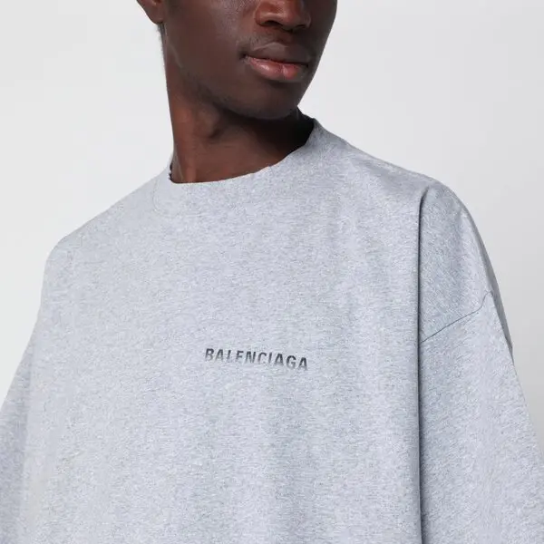 Balenciaga Light Mélange Back Gradient T-shirt