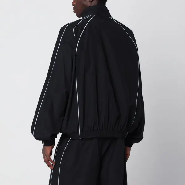 Balenciaga Zip-up Sweatshirt In Cotton Blend