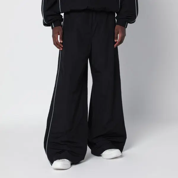 Balenciaga Track Trousers In Cotton Blend