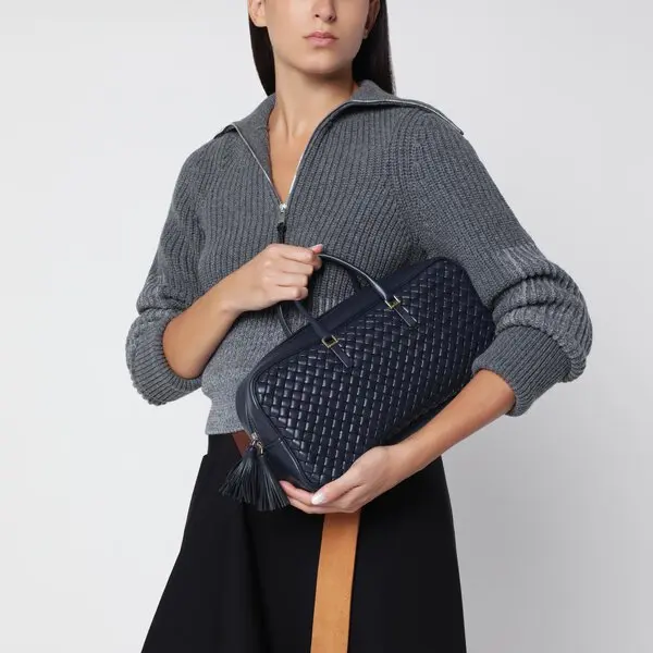 Bottega Veneta Small Petroleum Elio Bag