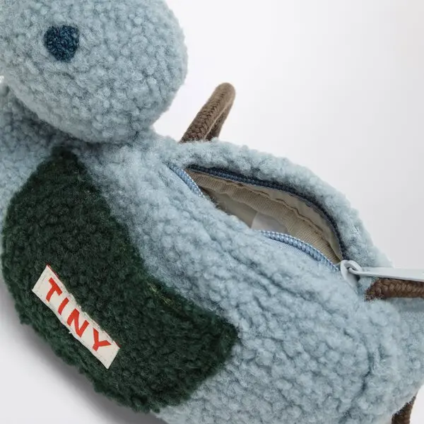 TINYCOTTONS Blue/green Duck-shaped Crossbody Bag